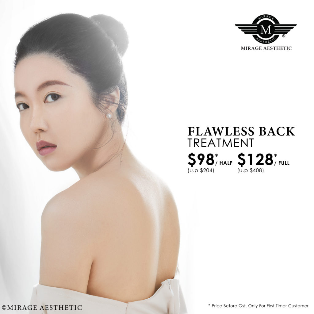 Bacne Treatment in Singapore (2 Sessions) - Mirage Aesthetic